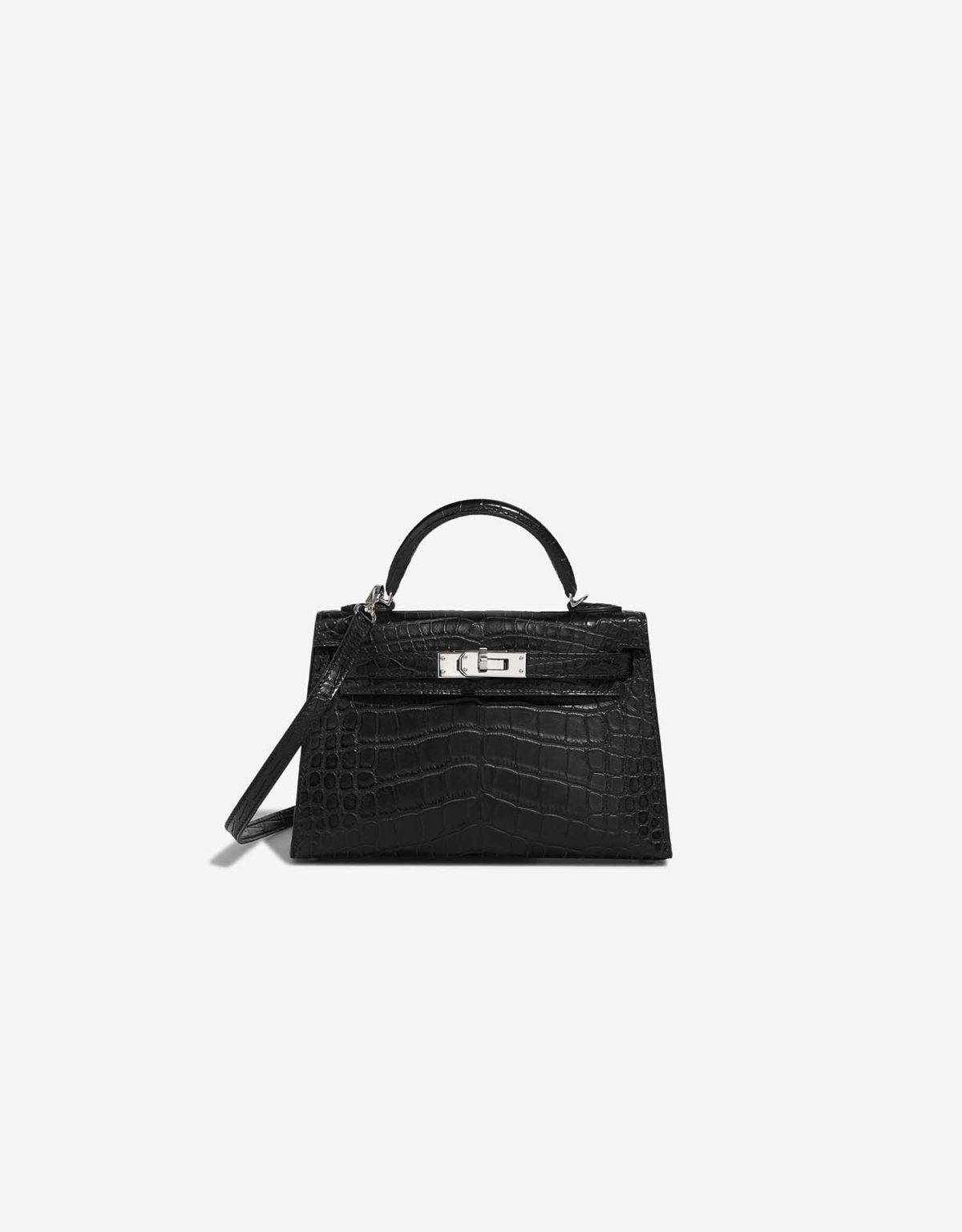 Hermès Kelly 20 Mini en Desordre Epsom Black | SACLÀB