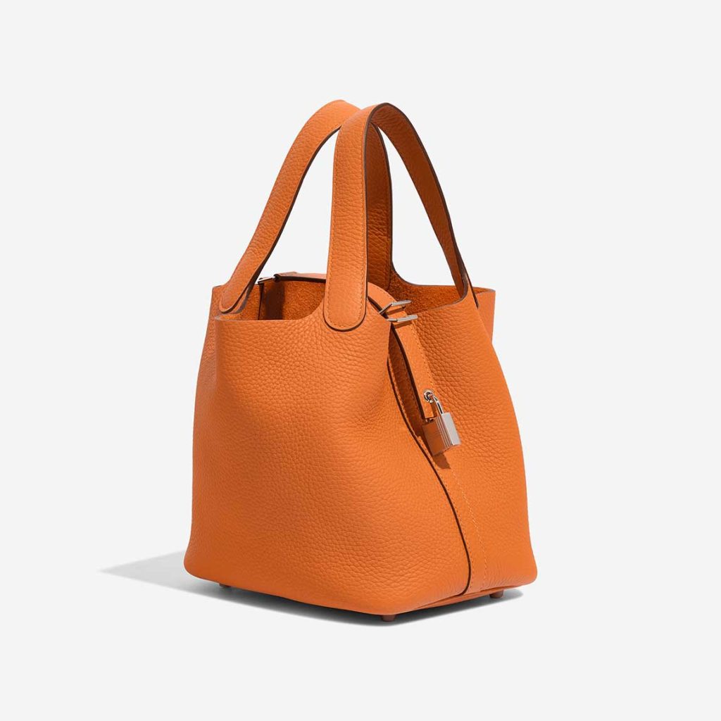 Hermès Picotin 18 Clémence Orange | SACLÀB