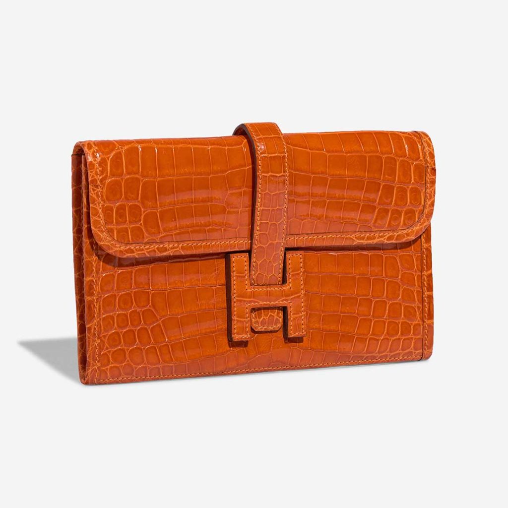 Hermès Jige Mini Niloticus Crocodile Pain d'Épice | SACLÀB