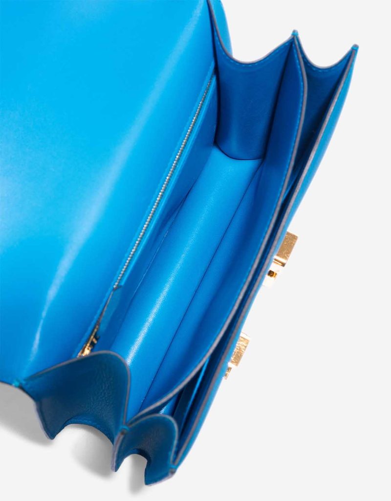 Hermès Constance 24 Evercolor Bleu Zanzibar | SACLÀB