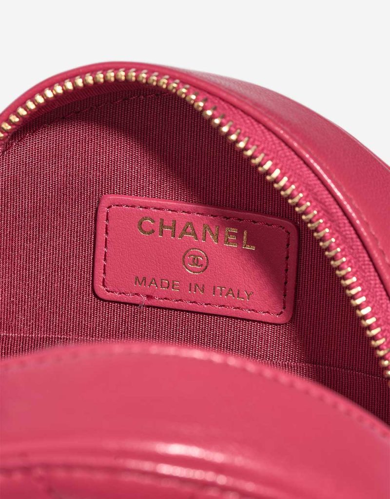 Chanel 19 Round Clutch Lamb Pink | SACLÀB