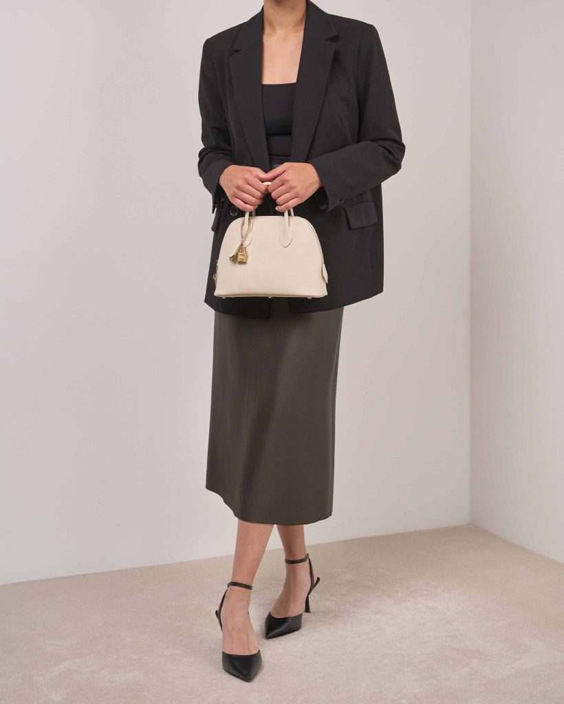 Hermès Bolide 25 Epsom Craie | SACLÀB