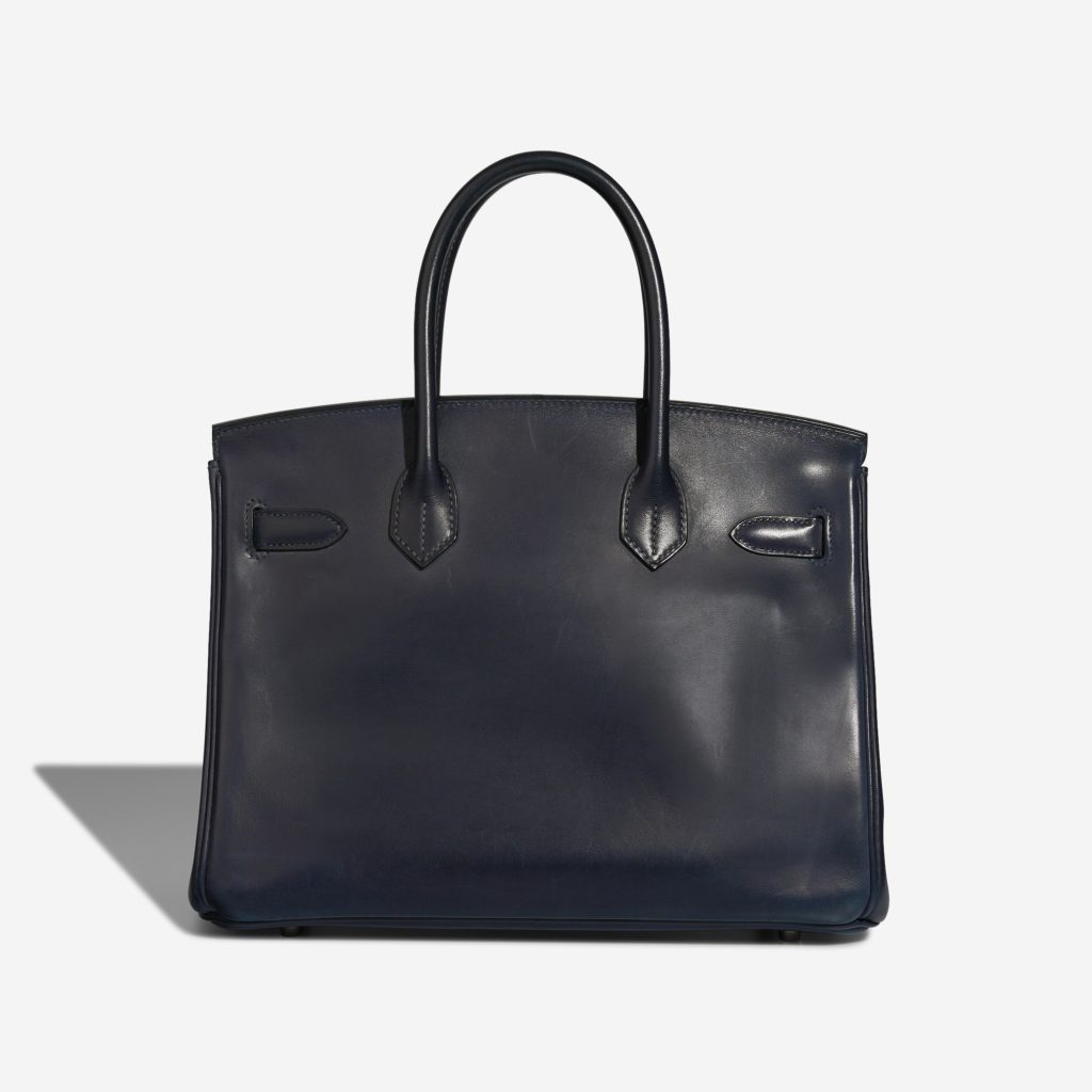 Hermès Birkin 30 Box Bleu Saphir | SACLÀB