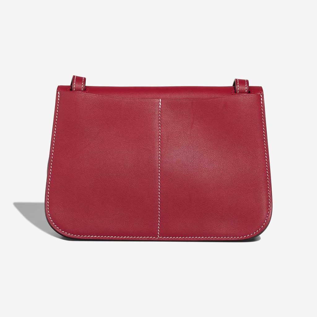 Hermès Halzan Mini Swift Rouge Grenat | SACLÀB