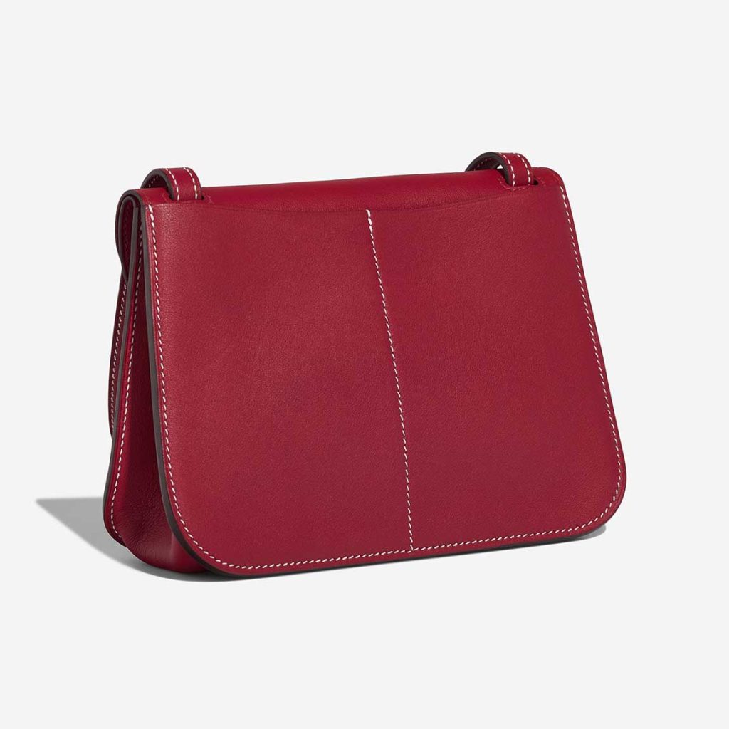 Hermès Halzan Mini Swift Rouge Grenat | SACLÀB