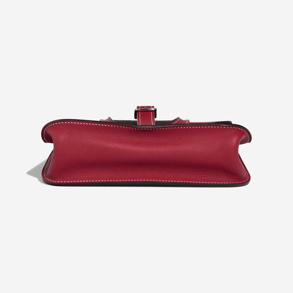 Hermès Halzan Mini Swift Rouge Grenat | SACLÀB