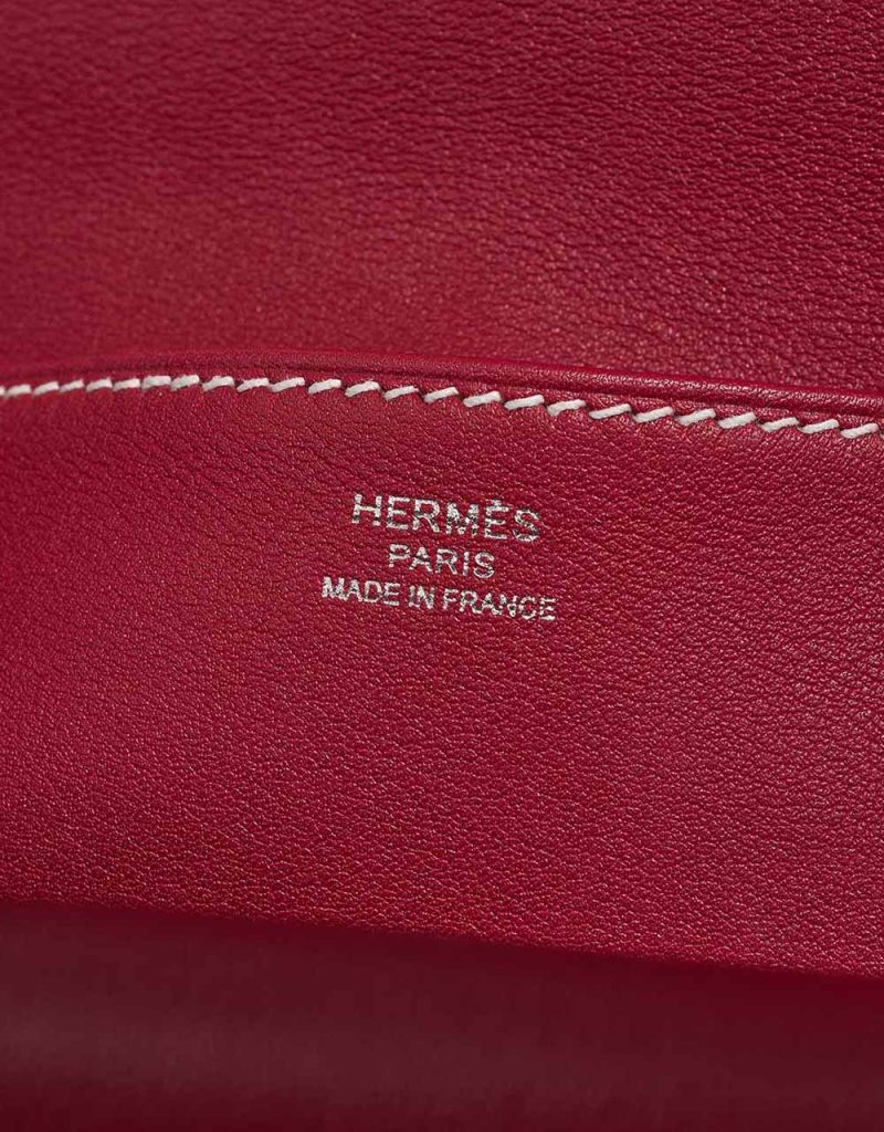 Hermès Halzan Mini Swift Rouge Grenat | SACLÀB