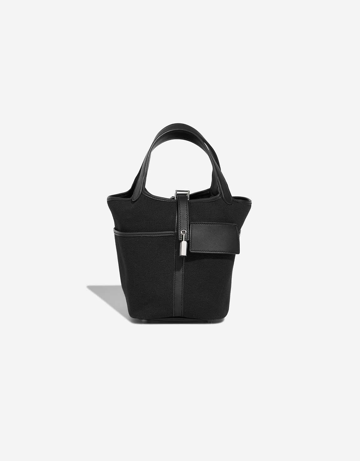 Hermès Picotin Cargo 18 Canvas / Swift Black | SACLÀB