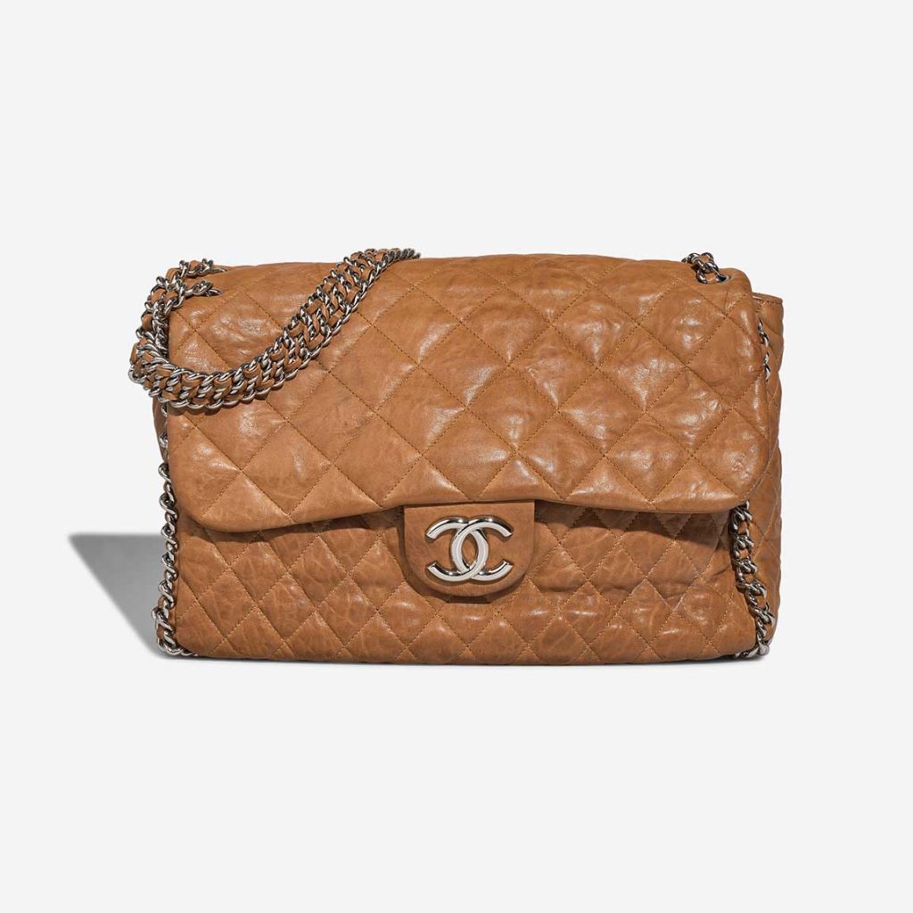 Chanel Chain Around Large Brown | SACLÀB