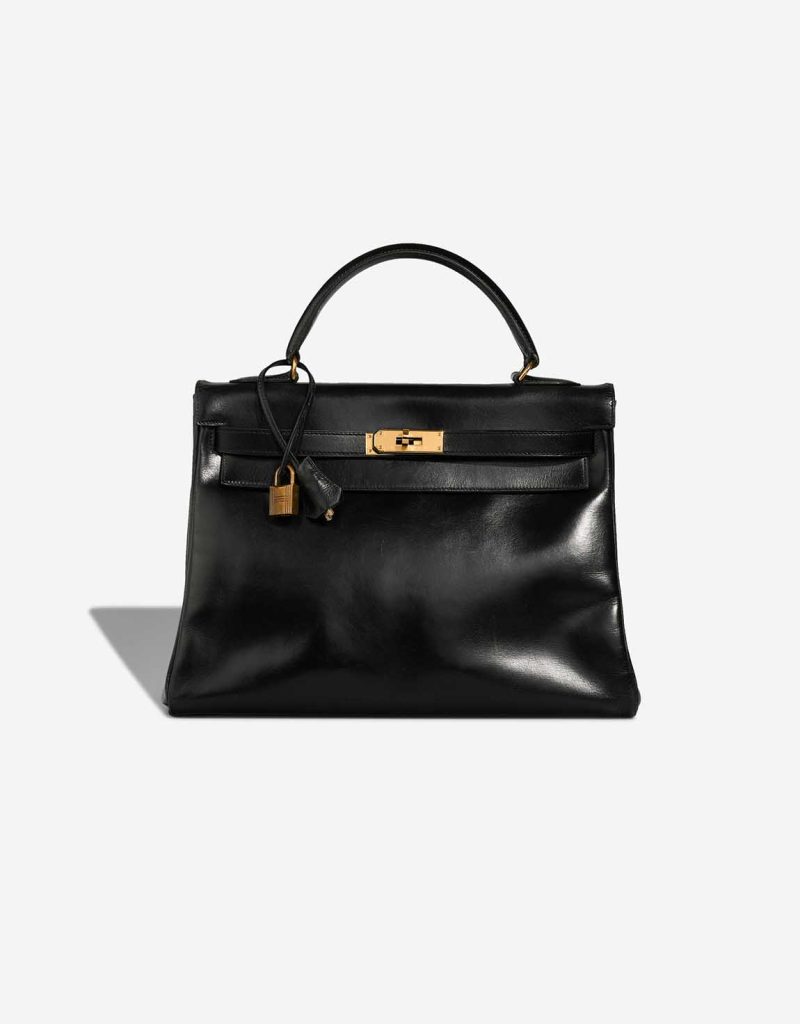 Hermès Kelly 35 Box So Black | SACLÀB