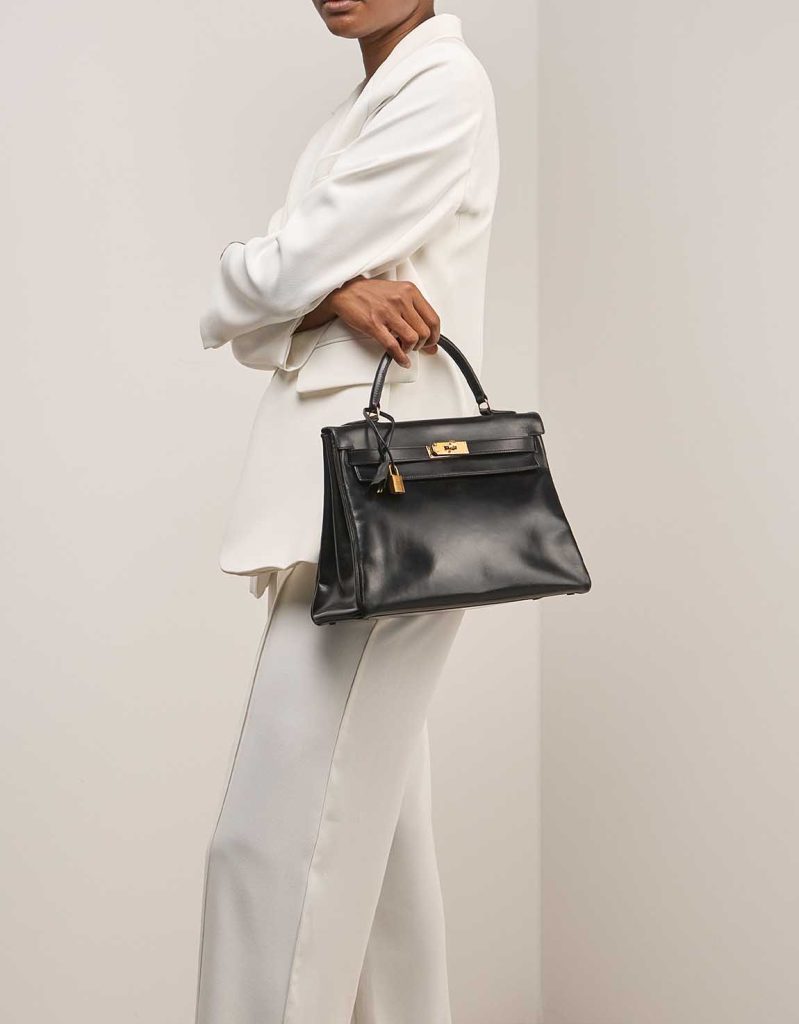 Hermès Kelly 35 Box So Black | SACLÀB