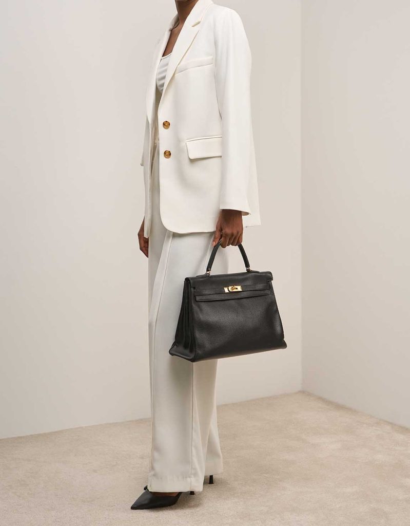 Hermès Kelly 35 Box So Black | SACLÀB