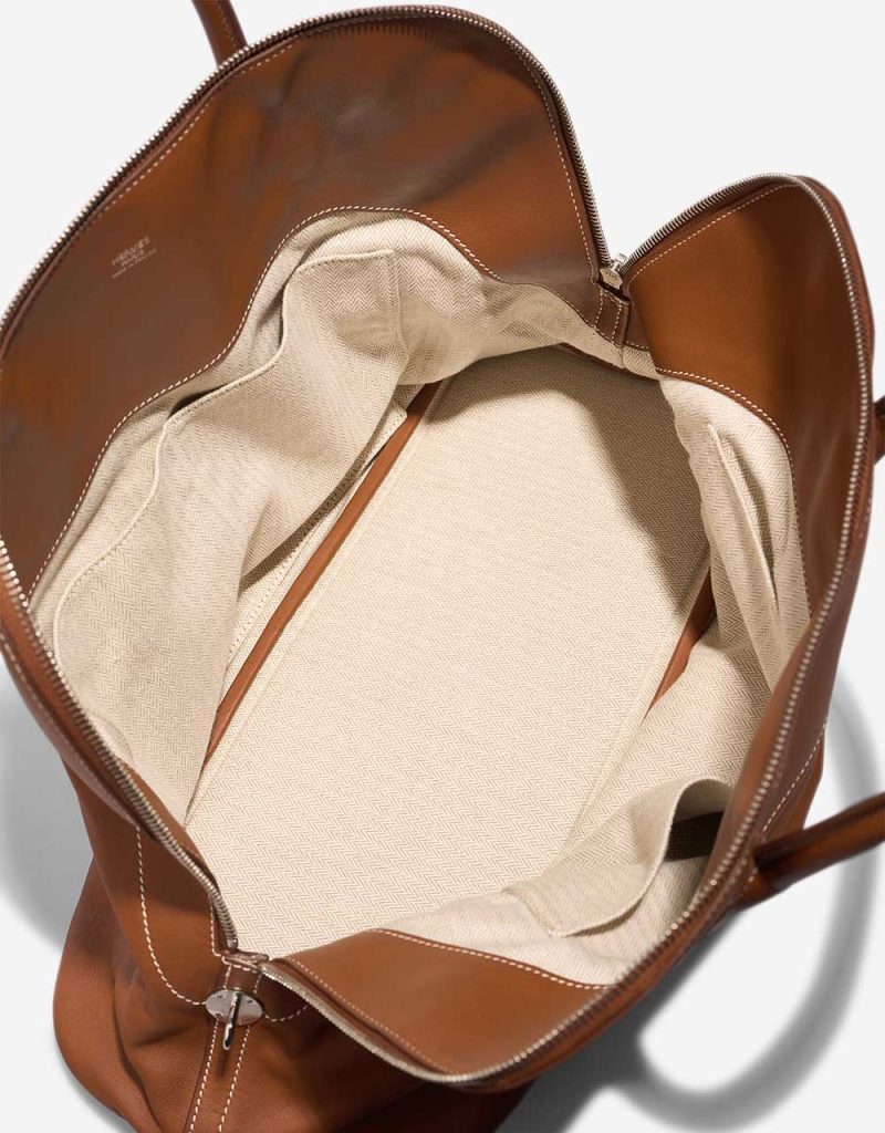 Hermès Bolide 40 Relax Veau Sikkim Gold | SACLÀB