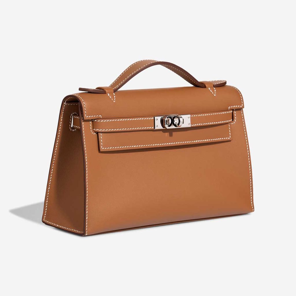 Hermès Kelly Pochette Swift Gold | SACLÀB