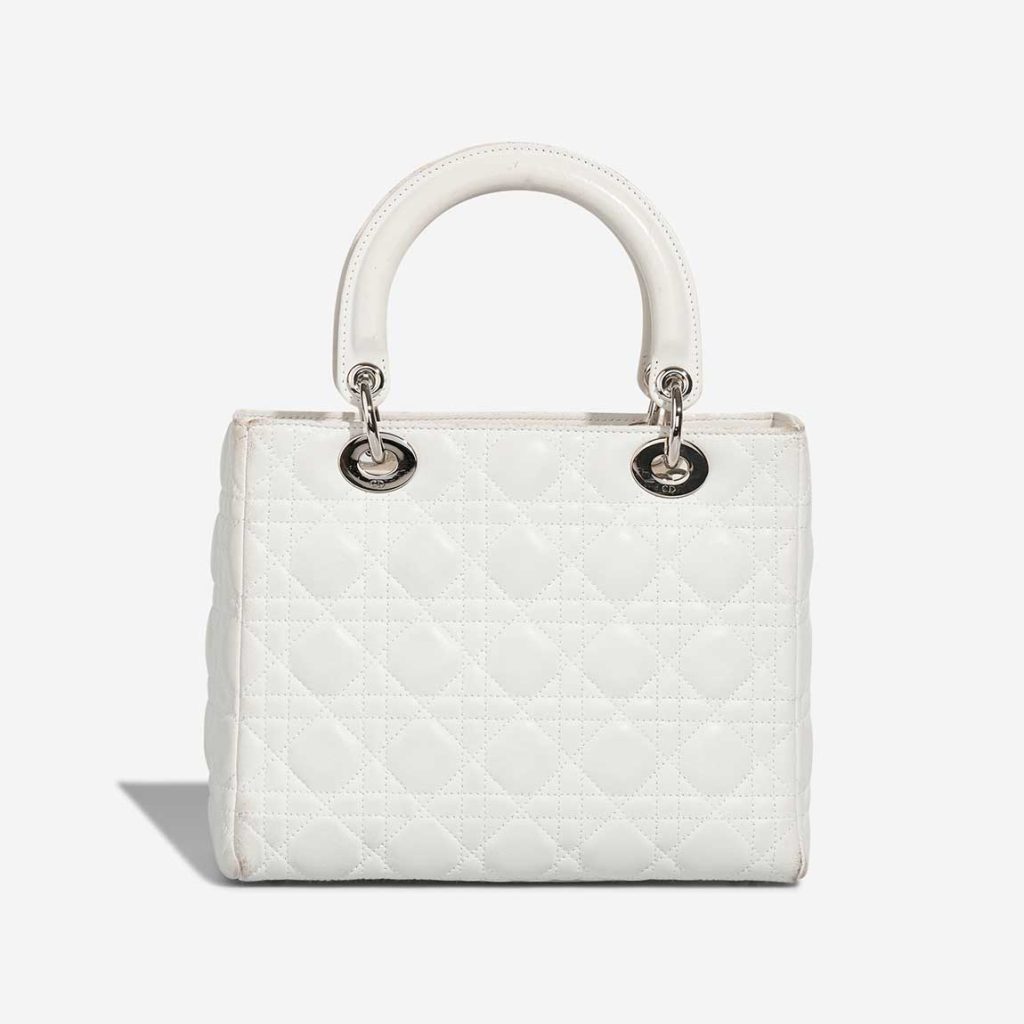 Dior Lady Medium Lamb White | SACLÀB