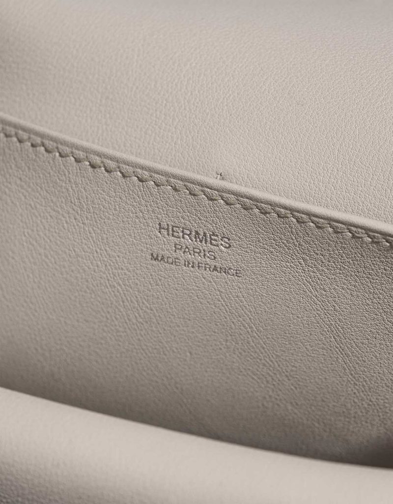 Hermès Halzan Mini Swift Béton | SACLÀB