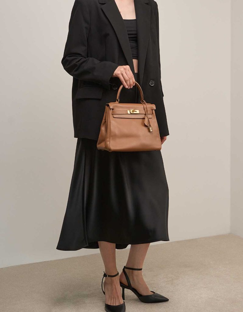 Hermès Kelly 28 Epsom Beige | SACLÀB