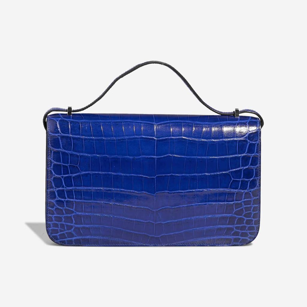 Hermès Constance Elan Niloticus Crocodile Bleu Électrique | SACLÀB