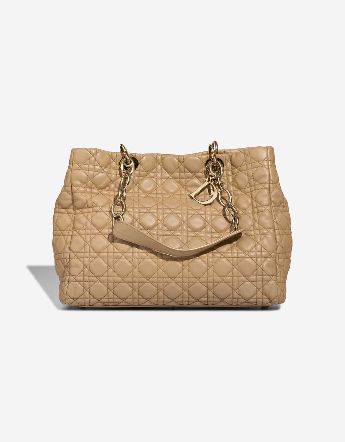 Dior Shopper Medium Lamb Beige | SACLÀB