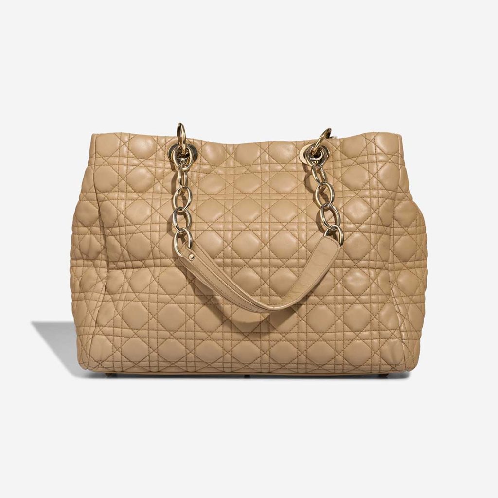 Dior Shopper Medium Lamb Beige | SACLÀB
