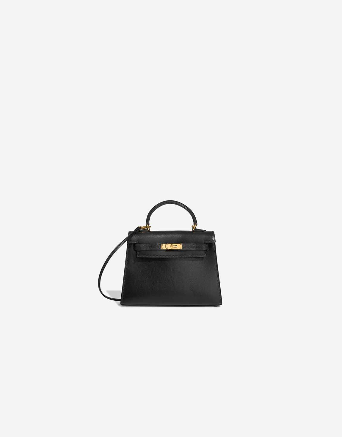 Hermès Kelly 15 Box Black | SACLÀB