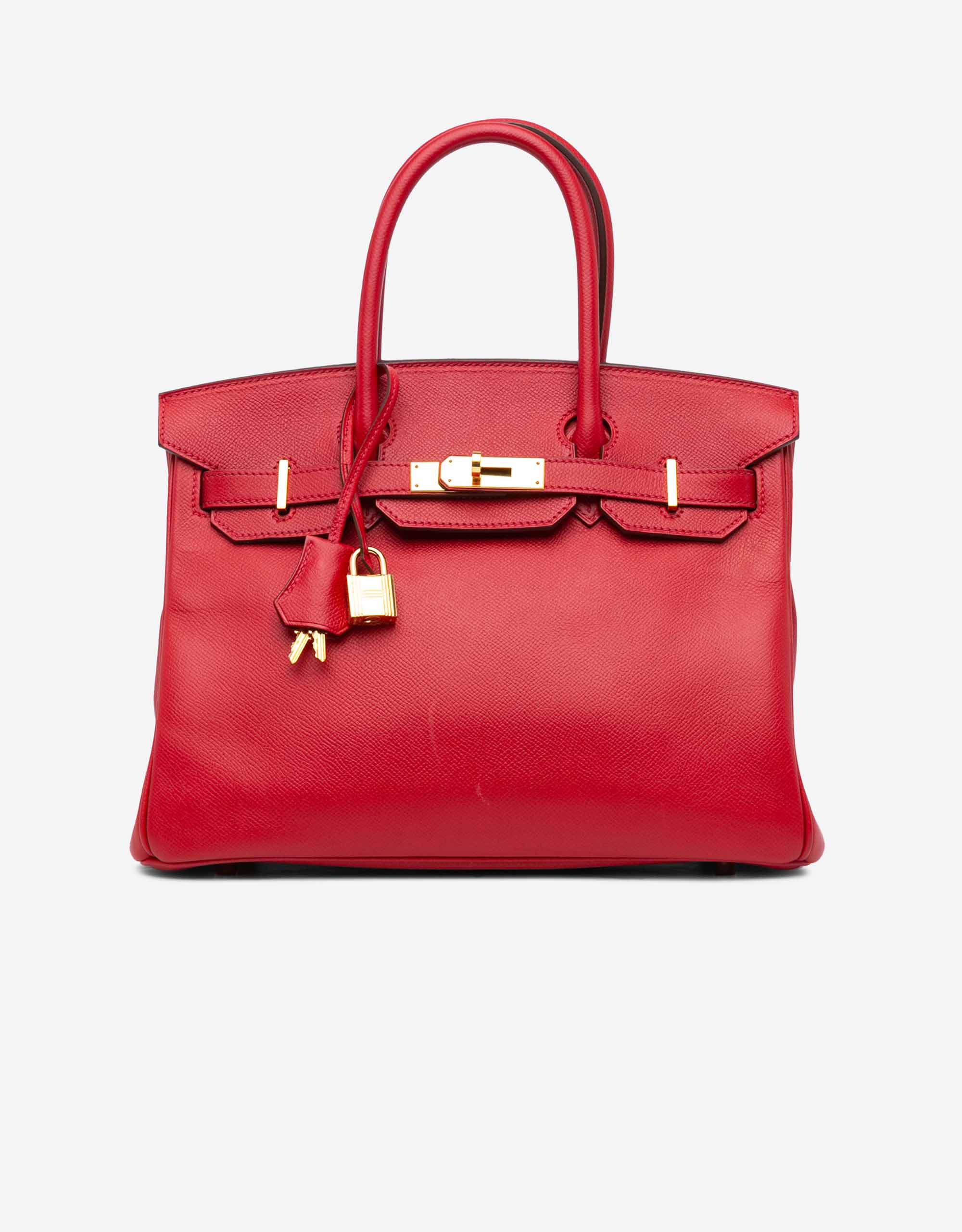 Hermès Birkin 30 Epsom Rouge Casaque | SACLÀB